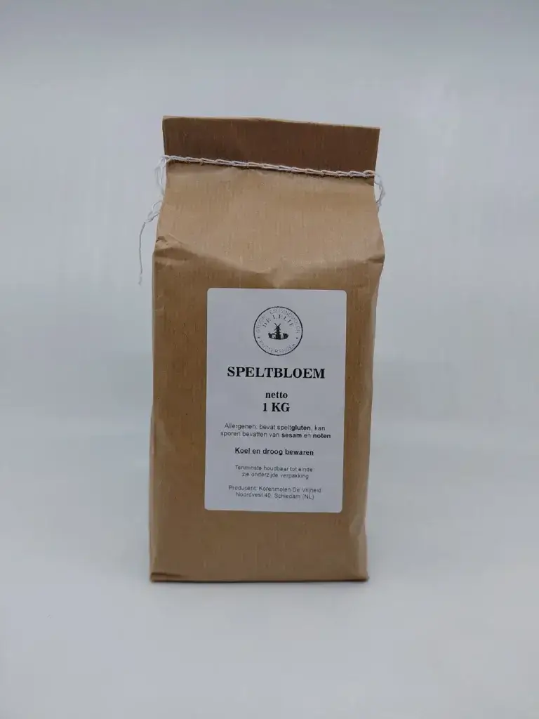 Speltbloem 1KG kopen – steengemalen & graan uit NL (14% eiwit ...